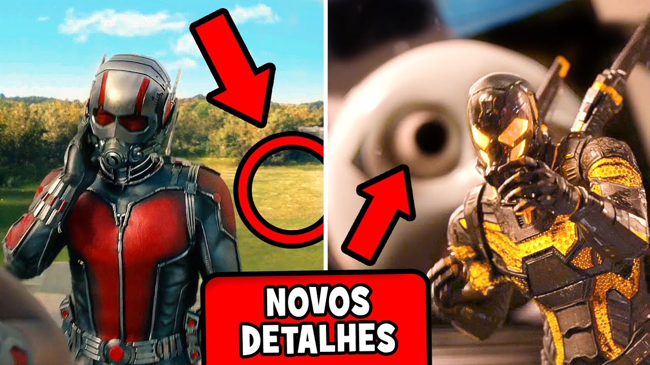 Detalhes de Homem-Formiga