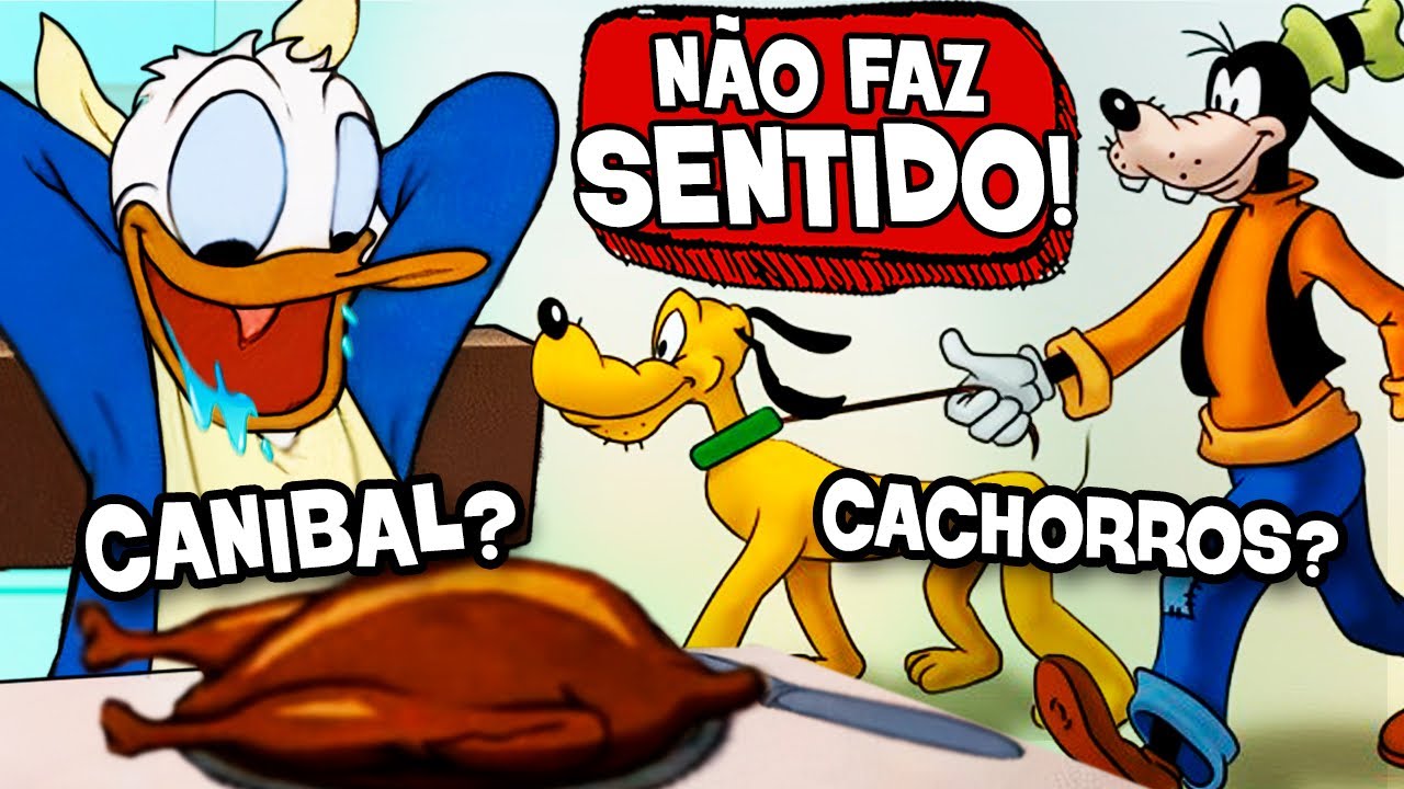 8 coisas sem sentido nos desenhos