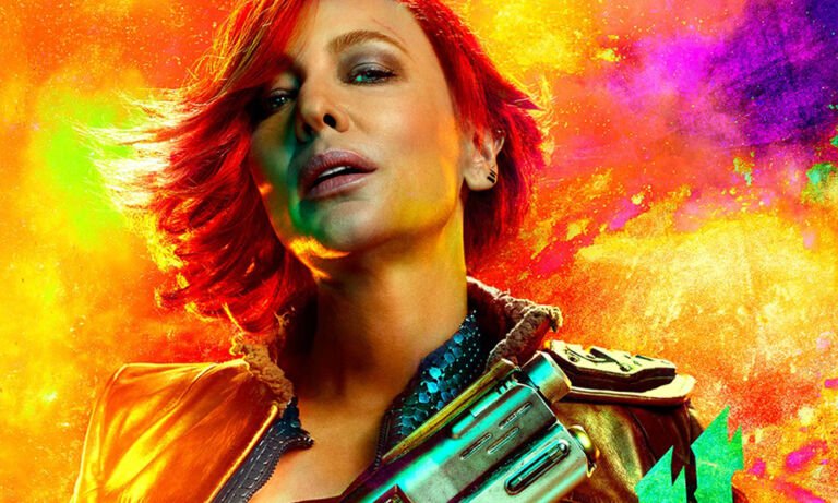 Cartazes dos personagens de Borderlands - Filme 2024