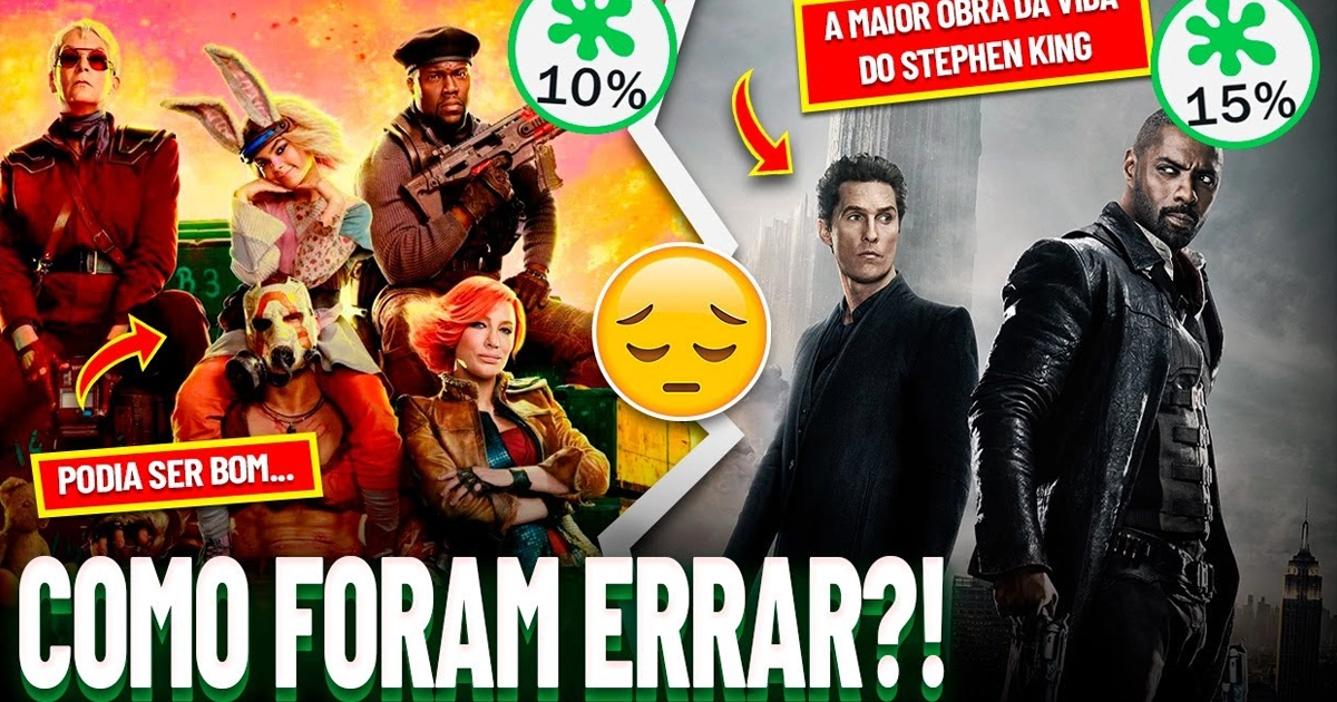 5 Filmes que pareciam BONS (e foram MUITO RUINS)