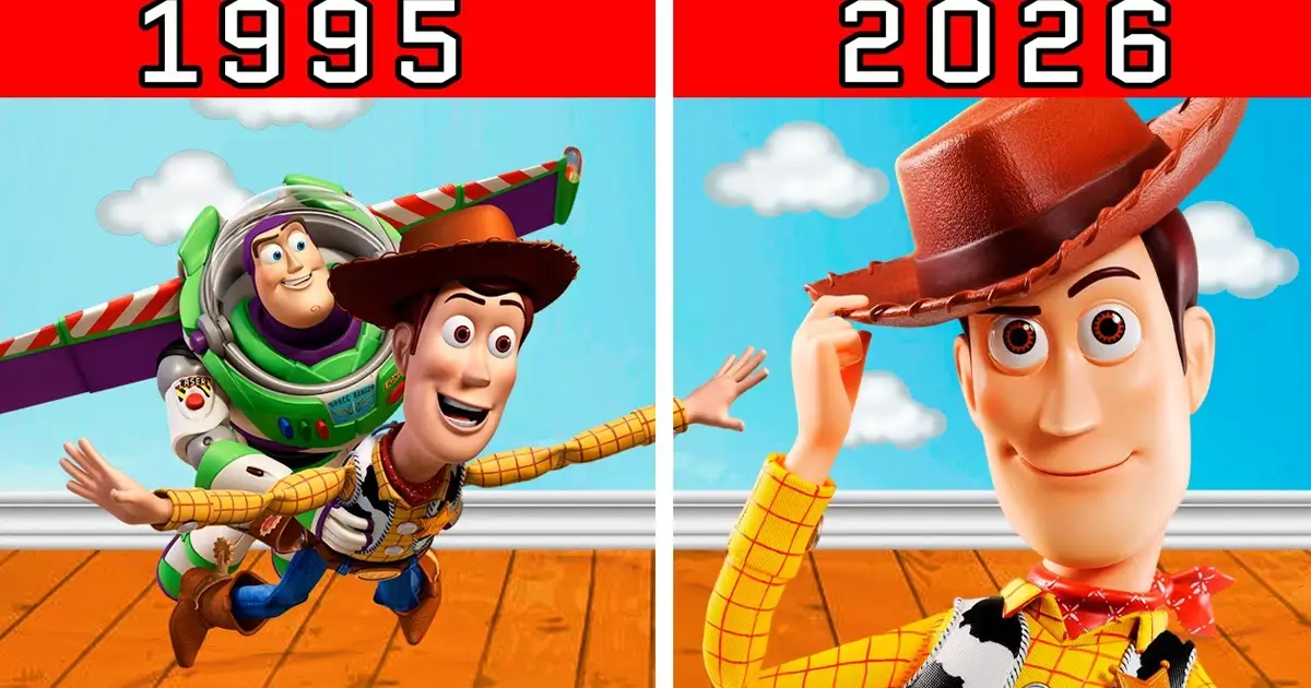 A Evolução dos Efeitos Especiais em Toy Story (1995 - 2026)
